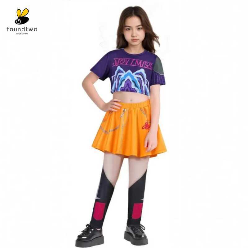 Xj FOUNDTWO Elegant Dress Demon Hunters Cosplay Costume Full Set 3D ...