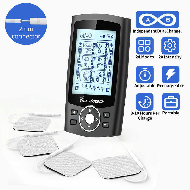 MALL TIANXIN 24 Modes Electric Tens Unit Muscle Relax Acupuncture Body ...