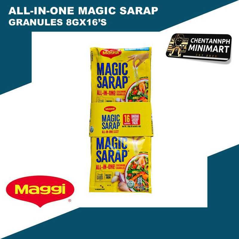 Magic Sarap All-In-One Seasoning Granules 8G X 16 Pieces 8F8 | Shopee ...