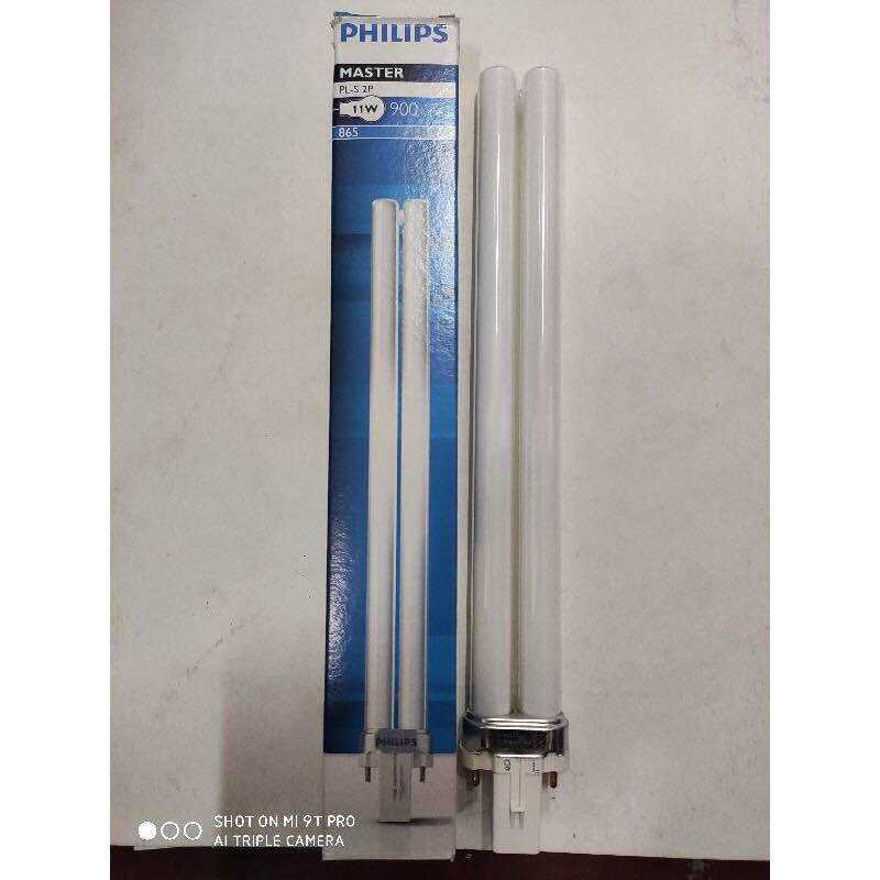 PHILIPS MASTER Pl-S 2 Pin 11 WATTS DAYLIGHT 865 Cfl/Compact Fluorescent ...