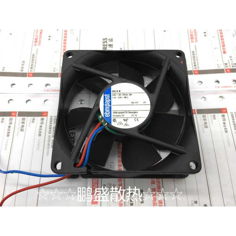 Ebm TYP 8414 N 8Cm 8025 24V 2W Magnetic Levitation Silent Inverter/Case ...