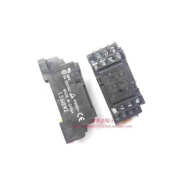 PYF14A-E Relay Base with MY4NJ MY4N-GS H3Y-4 HH54P 14-Pin Socket ...
