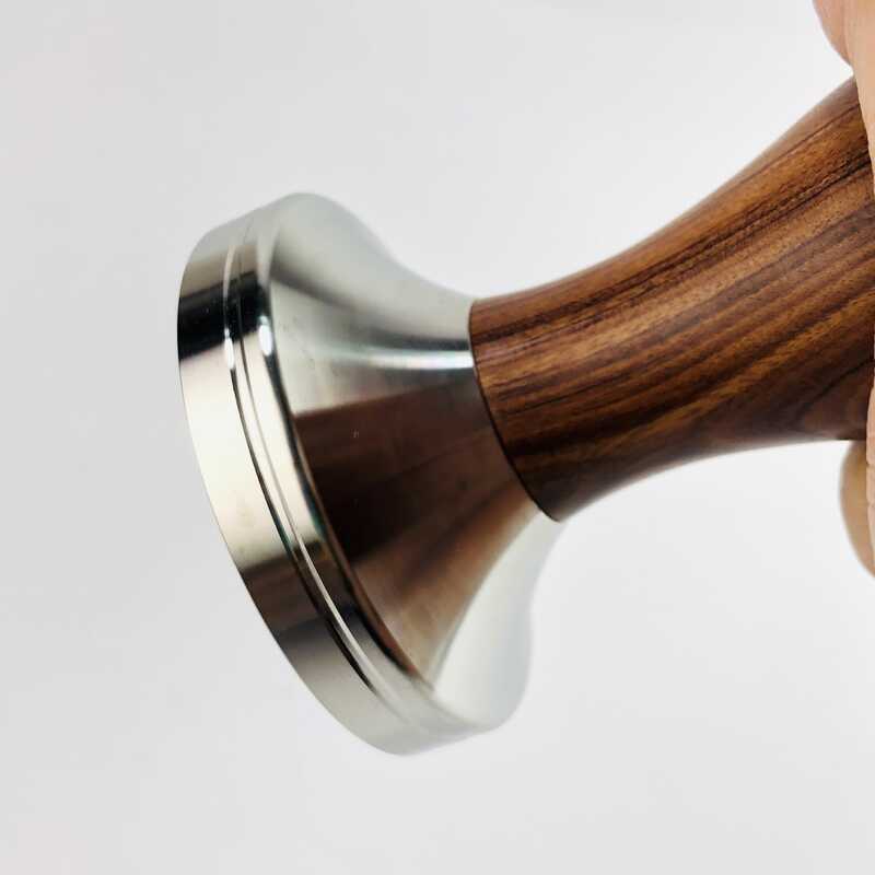 Steel Wooden Stainless Handle Powder Press Coffee Powder Hammer ...