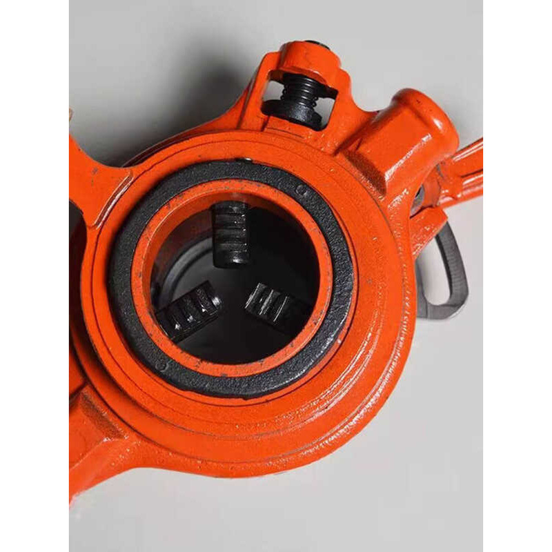 Heavy Duty Manual Thread Cutting Machine Pipe Threader 4 Inches Hand ...