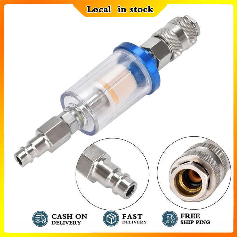 Spray Gun Air Line Filter Oil Water Trap Moisture Separator With ...