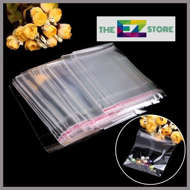 OPP Plastic Bags Transparent With Sealer 100pcs | Shopee Philippines