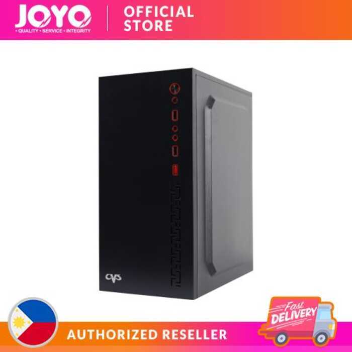 0 CVS 1722 COMPUTER CASE WITH 750W PSU - 120Mm Fan/Flat Cables/Black (M ...