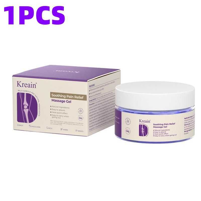 KREAIN Massage Gel Joint Pain Gel Massage Nature Purple Oint Relief ...
