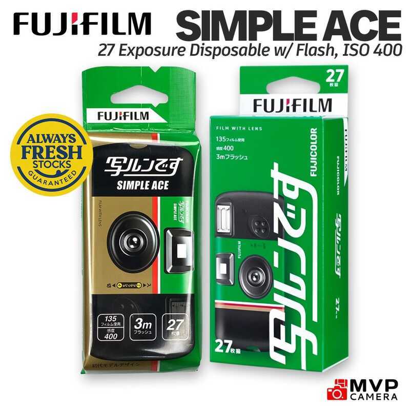 FUJIFILM SIMPLE ACE 27 Exposures ISO 400 Color Negative Fuji Film ...