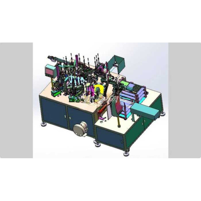 Micromotor Motor Rotor Fully Automatic Processing Assembly 3D Drawing ...