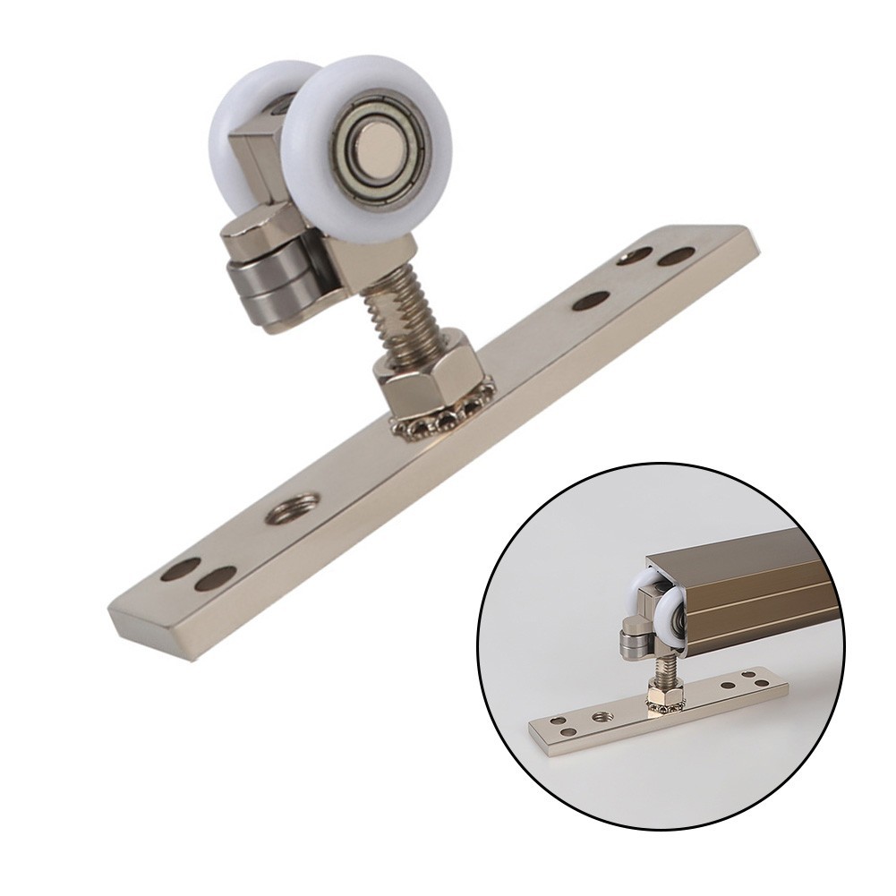 [WOES] Folding door hanging wheel cabinet door hanging slide hotel ...
