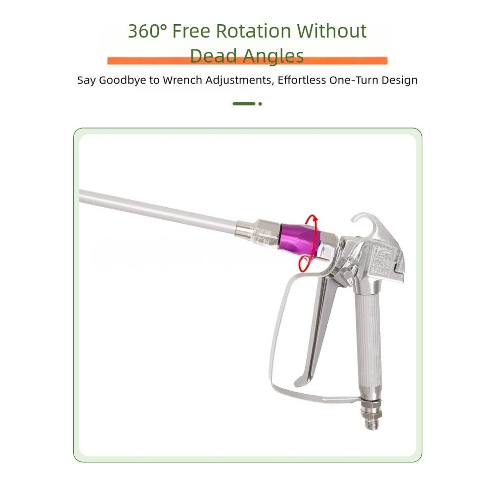 [WOES] Sprayer Extension Rod 360 Degree Swivel Joint Anti Pee Nozzle ...