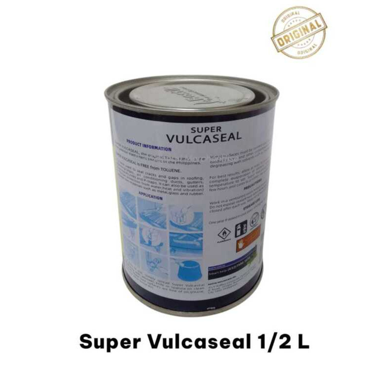 Bostik Vulcaseal 1/2 Liter Roof Waterproof Sealant All-Around Sealant ...