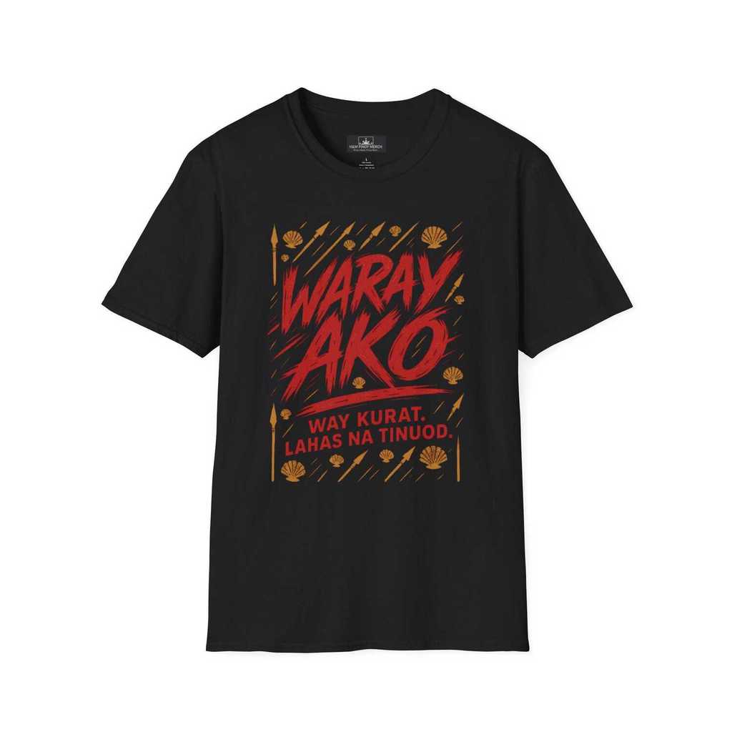 Waray Ako Shirt: Filipino Warrior Spirit Tee | Shopee Philippines