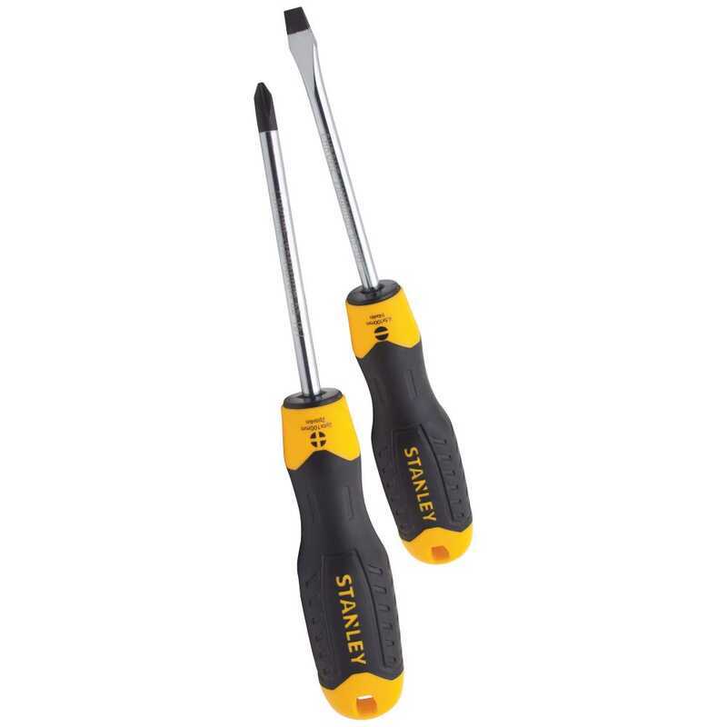 STANLEY CUSHION GRIP SCREWDRIVER SET 8F8 | Shopee Philippines