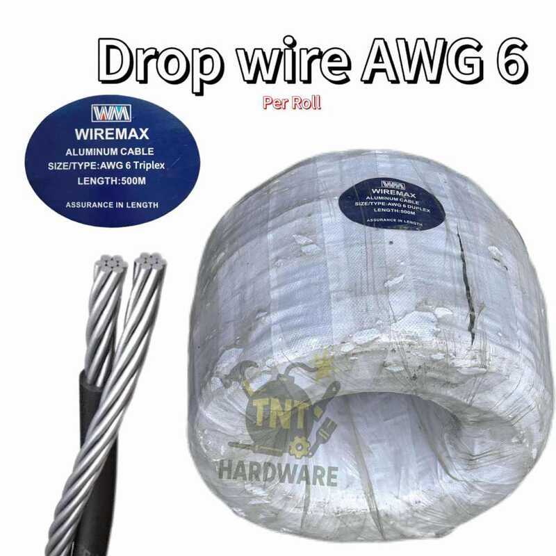 Wiremax Local Made Duplex Drop Wire ACSR Service 6/7 14Mm X 500 Meter ...
