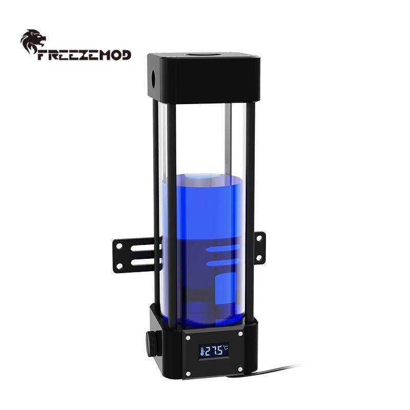 FREEZEMOD Square Computer Cooling Acrylic Water Tank 2020 Model LCD ...