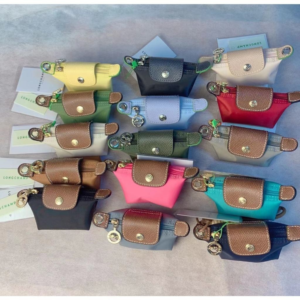 Long**Champ Super Mini Coin Wallet Large capacity card bag | Shopee ...