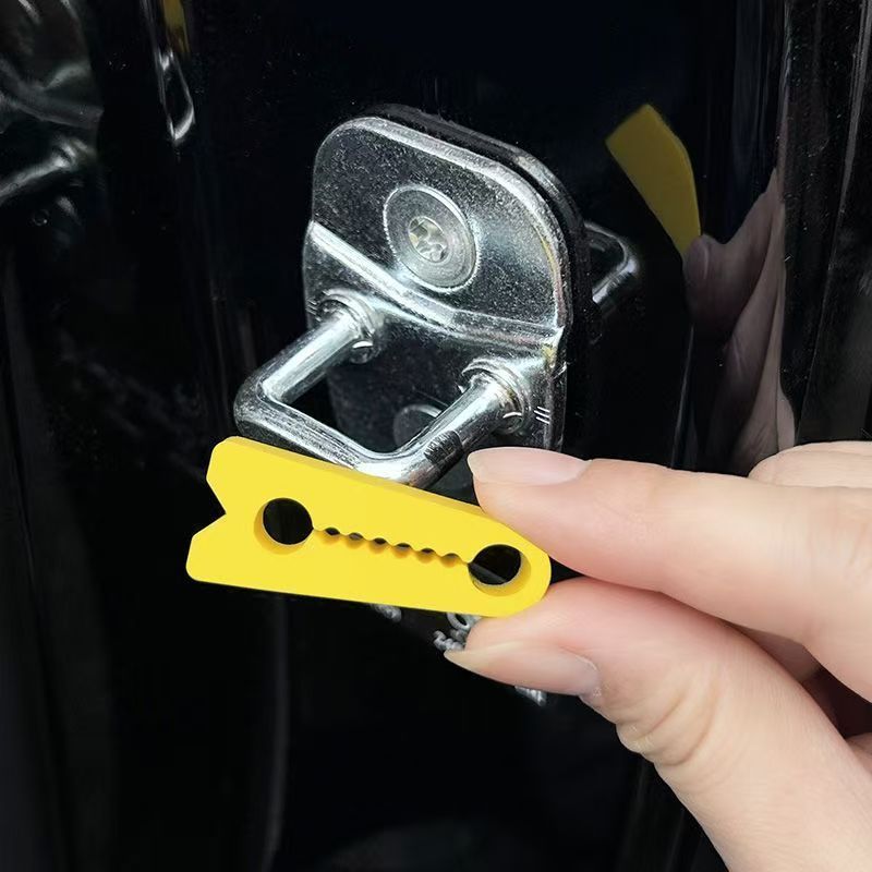 4Pcs Car Door Lock Sound Absorption And Noise Reduction Buffer Pads For ...