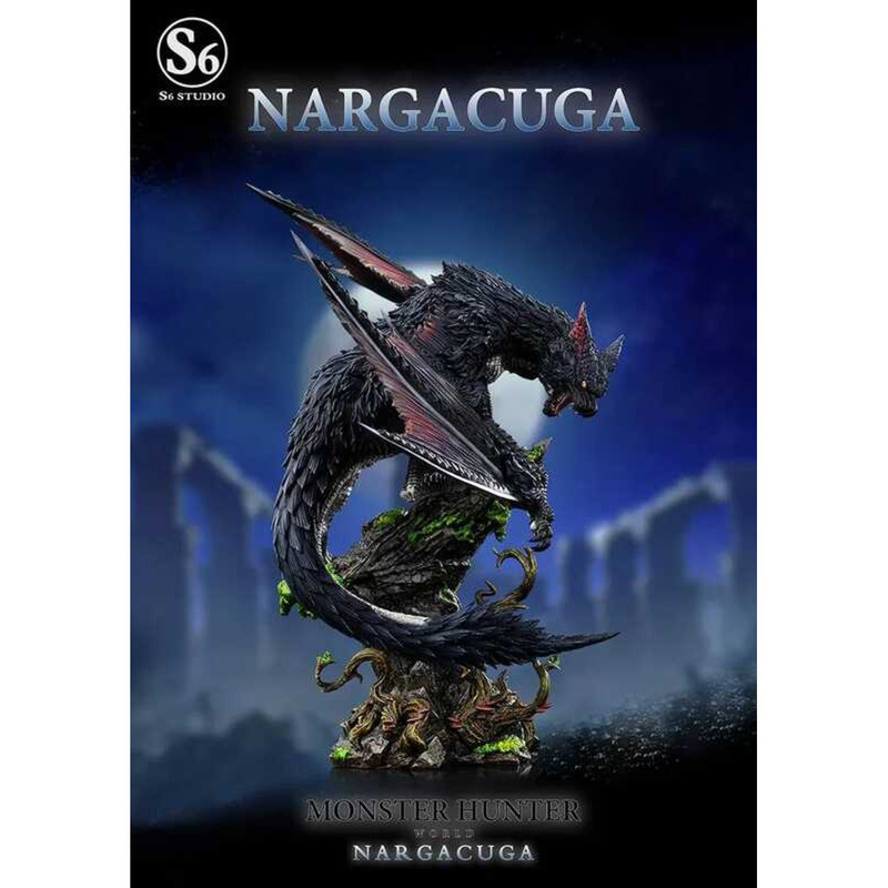 Original Monster Hunter Series Ultramarine Sea Dragon GK Statue Model ...