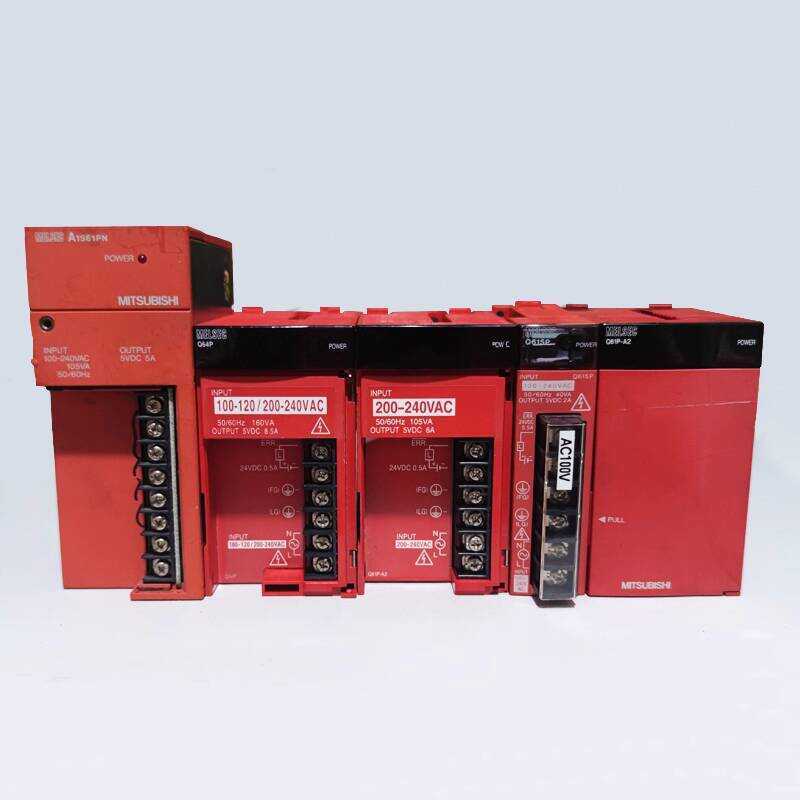 Mitsubishi Q61P-A2 Q61SP Q62P Q64P A1S61PN PLC Power Module Function ...