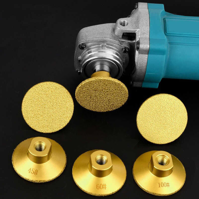 COD 45/60/100# Brazed Flat Grinding Head Abrasive Polishing Stone ...