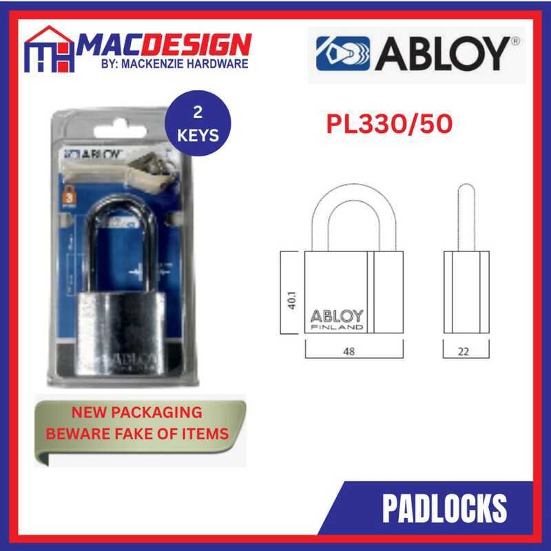 Abloy Padlock 330/50 Original Made In Finland Number Of Key Depends On ...