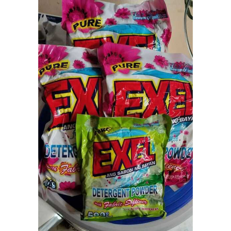 BUY 3 + 1 FREE EXCEL 500G. POWDER LAUNDRY DETERGENT | Shopee Philippines