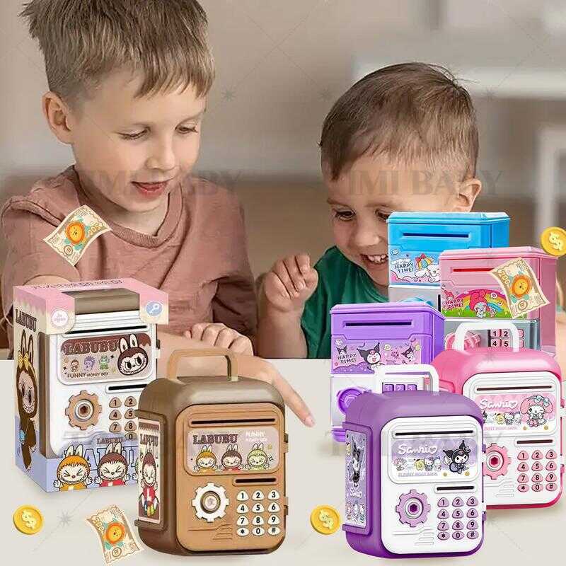 Timi Baby PiggyBank - Cute Cartoon Coins Bank Storage Box for Saving ...