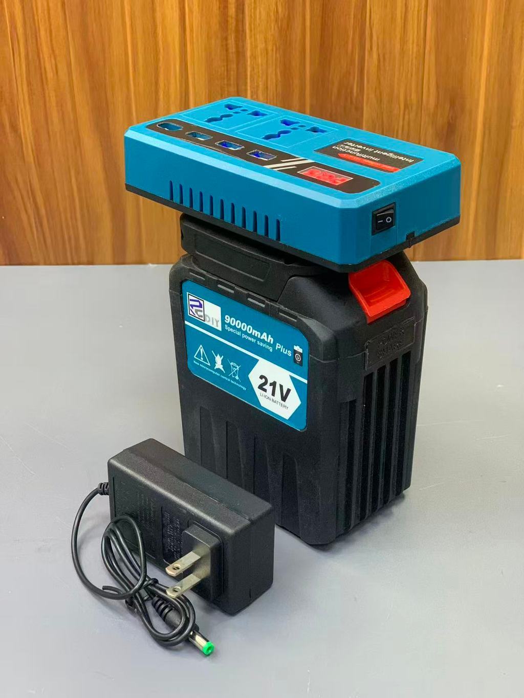 2025 NEW VERSION FM-P3 Dual Port Mini Portable Power Inverter Intelligent Converter | Shopee ...