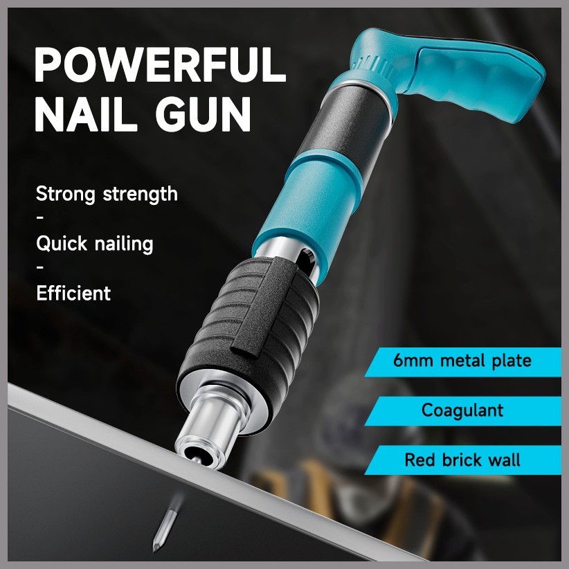 ∴ Eone Home Electric Nail Gun Steel Rebiter Gun Rivet Tools Tufting Gun ...