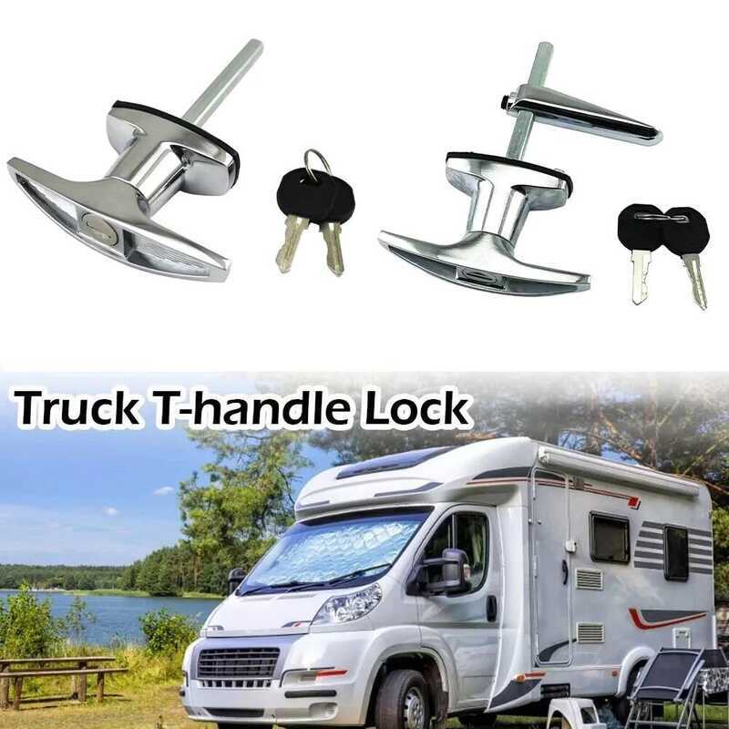 W Zinc Alloy Camper Shell Cap Locking T-Handle Electric Cabinet Handle ...