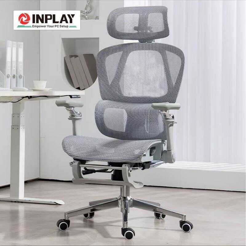Inplay Ef180-G Ergonomic Chair 6D Arm Adjustable Height Breathable ...