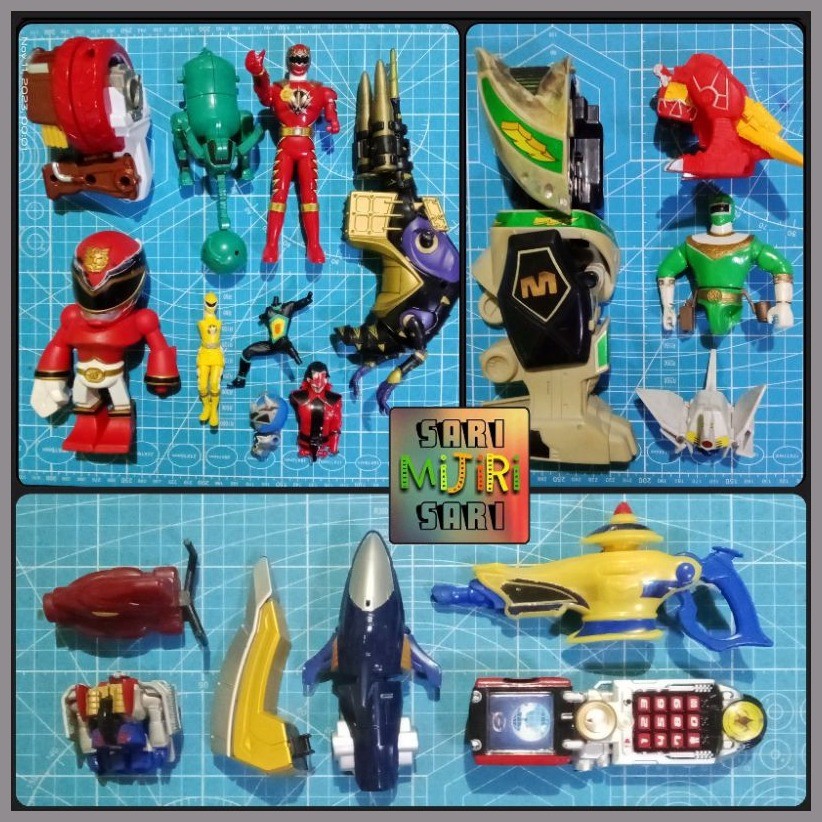 Power Ranger/Super Sentai Megaforce Abaranger Lupinger Shinkenger ...