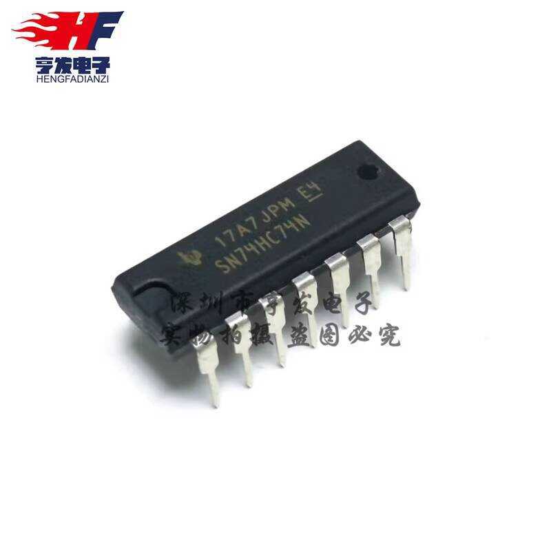 Brand New Original Direct Plug SN74HC74N with Latch and Reset Positive ...