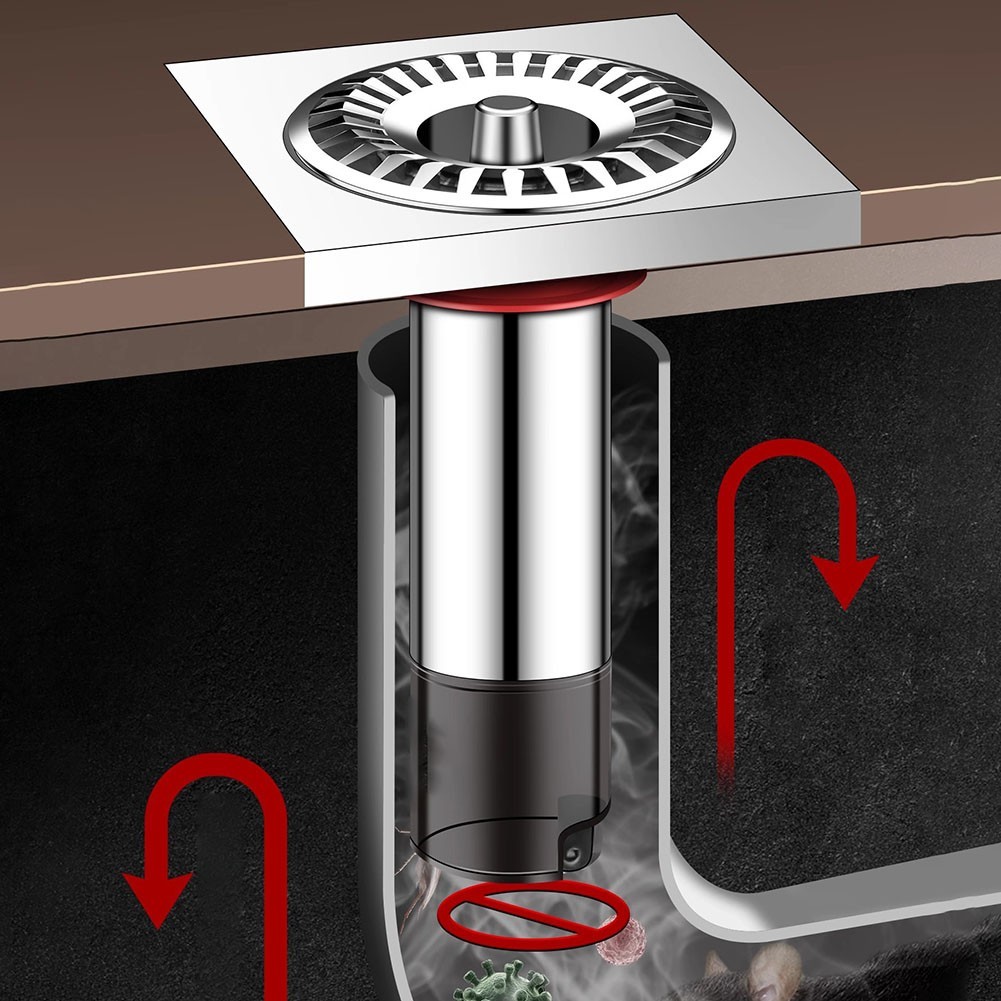 Circular Shower Drain: Fast, Odor-Free & Hair Blocking Solution ...