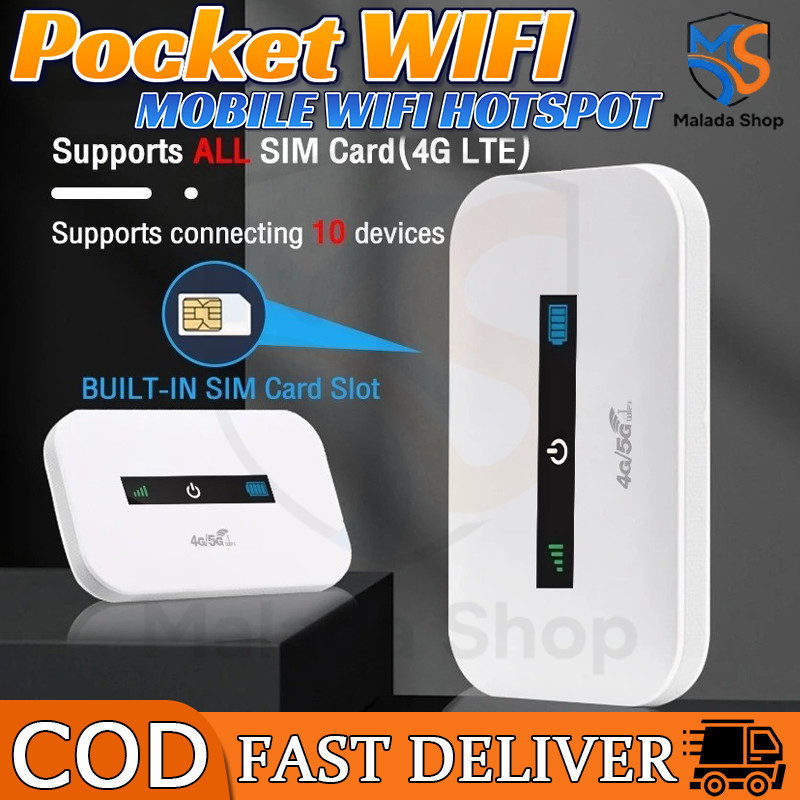 Pocket WiFi Openline 4G LTE Hotspot Router Modem Universal Sim Card ...