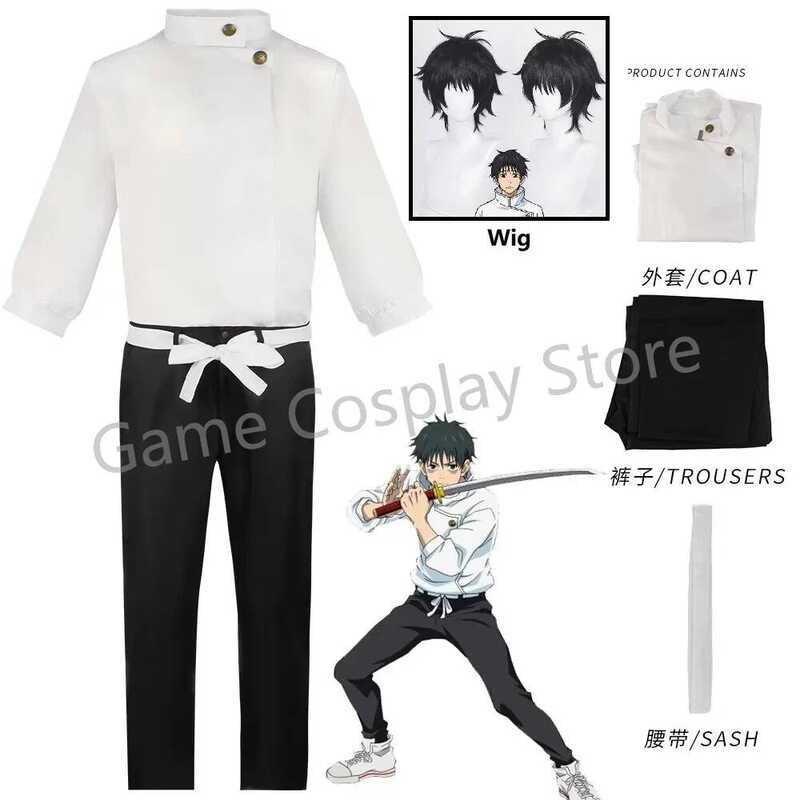 Y Anime Jujutsu Kaisen Okkotsu Yuta Cosplay Costume Tops Pants Belt ...