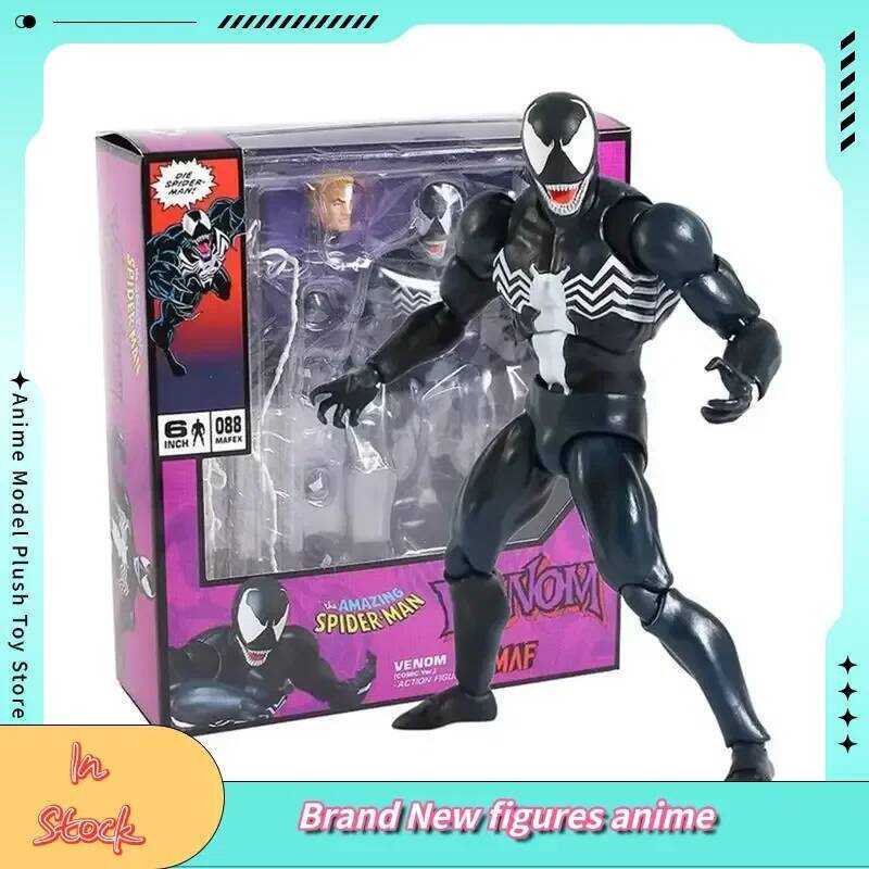 Mafex 088 Venom Action Figure Spider-Man S.H.Figuarts Carnage ...