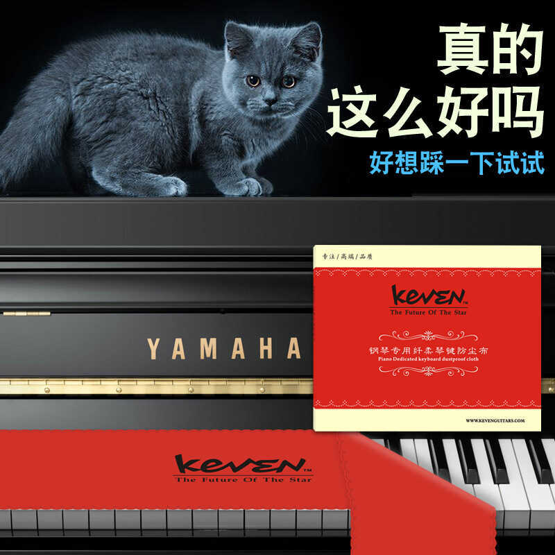 Electric Piano Dust 88 Keys Moisture-Proof Cover for Upright and Grand ...