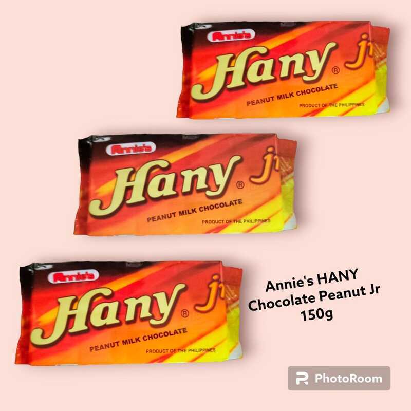 3Packs Hany Peanut Milk Chocolate Jr 150Gx24pcs 7Da | Shopee Philippines