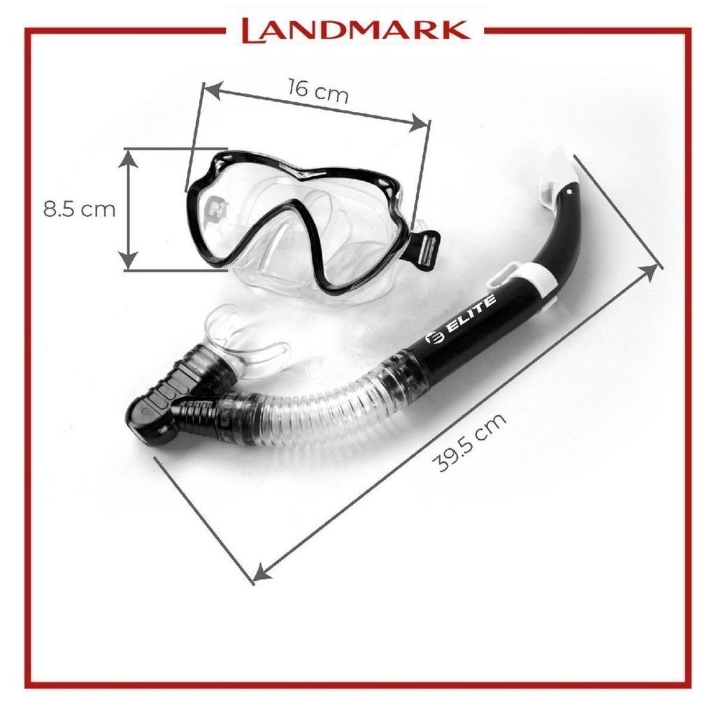 Elite Adult Mask & Snorkel Set | Shopee Philippines