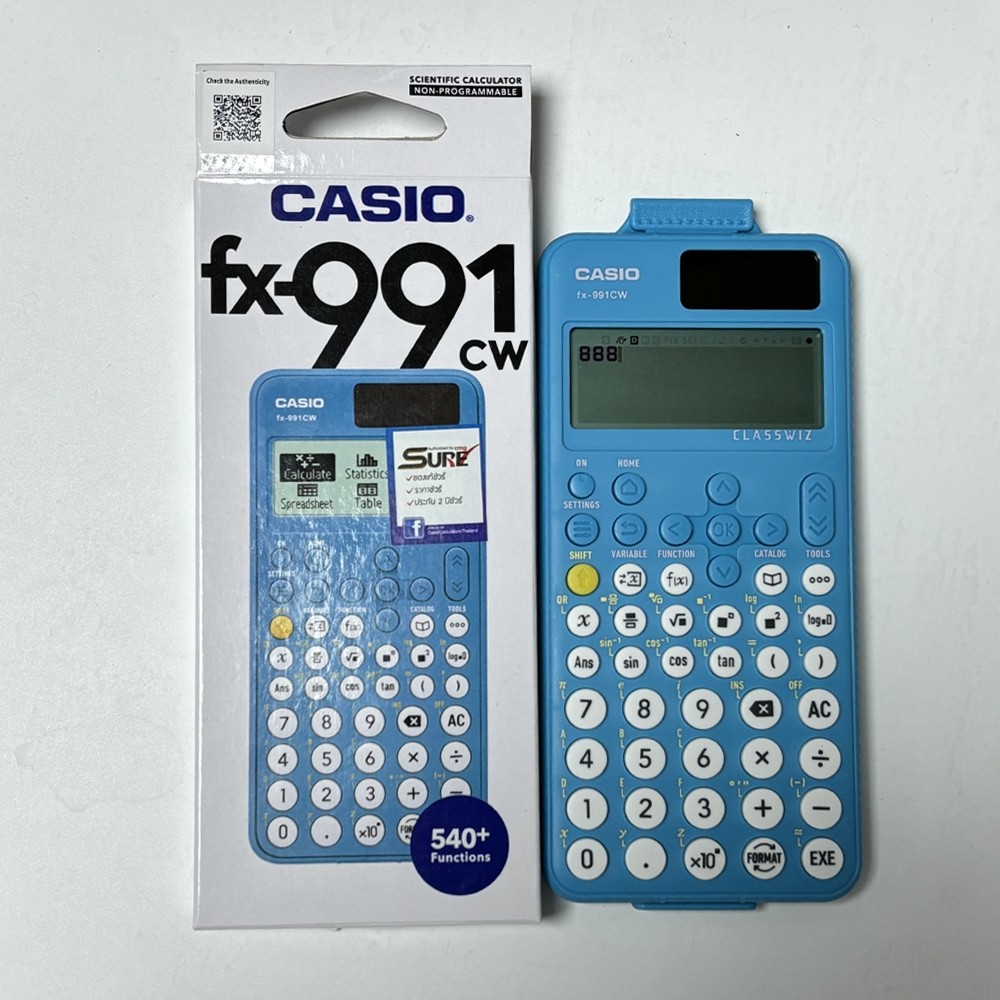 CASIO FX991CW CLASSWIZ SCIENTIFIC CALCULATOR (PINK/BLACK/BLUE/GREY ...