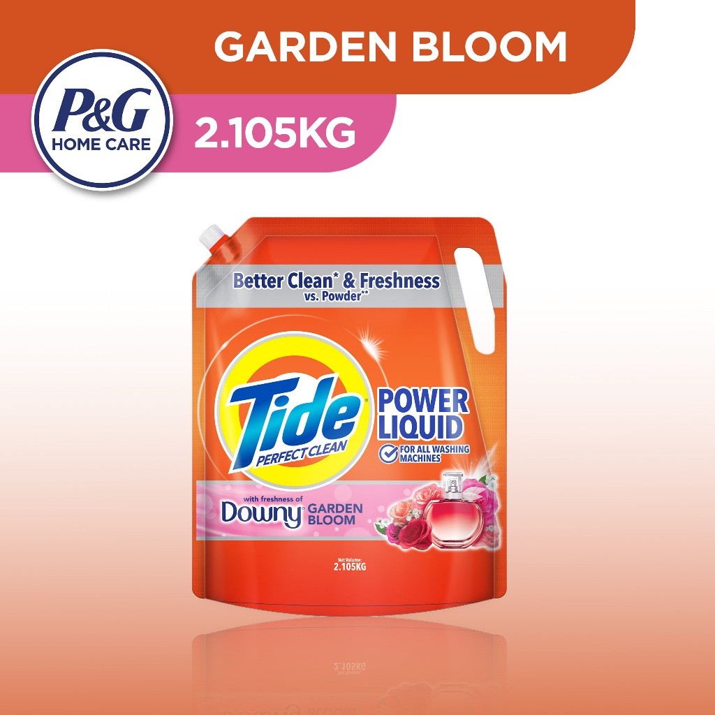 Tide Liquid Detergent Garden Bloom 2.105KG Refill (Laundry, Fresh ...