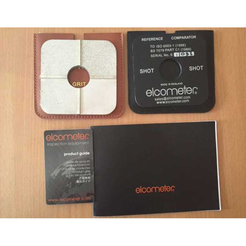 SA2.5 Sandblasting Surface Roughness Comparison Sample Block SA3 Grade ...