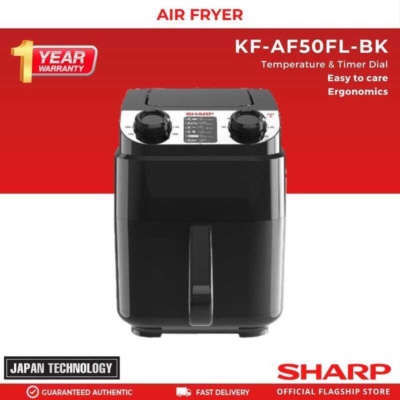Sharp Kf-Af50fl-Bk 5.0L Air Fryer 416 | Shopee Philippines