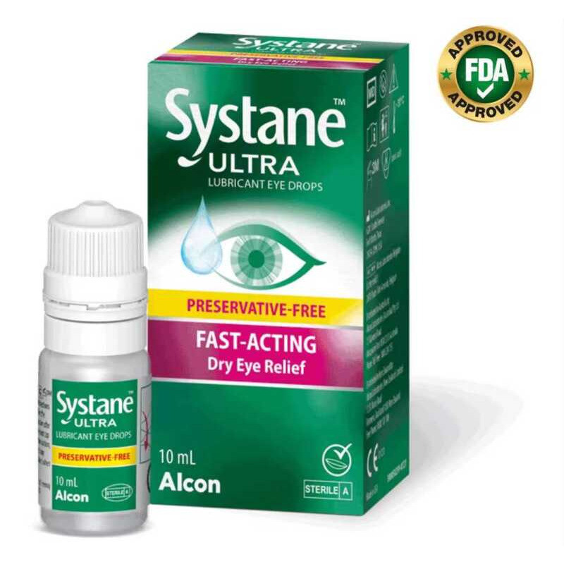 Systane Ultra MDPF Eye Drops Lubricants Artificial Tears FAST ACTING ...