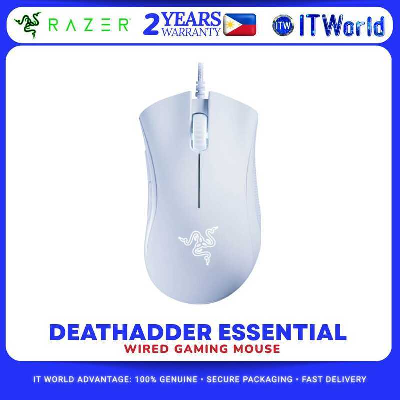 Razer Deathadder Essential 6400 DPI Wired Gaming Mouse For PC & Laptop ...