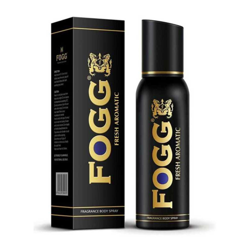 Fogg Fresh Aromatic Premium No Gas Fragrance For Men, Long-Lasting ...