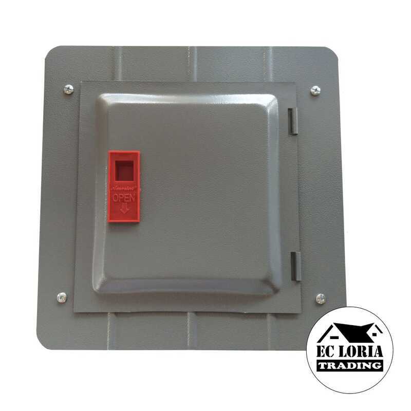 America Wall Electrical Panel Box Board For 2 Pole Plug In 4 Branches 6 ...